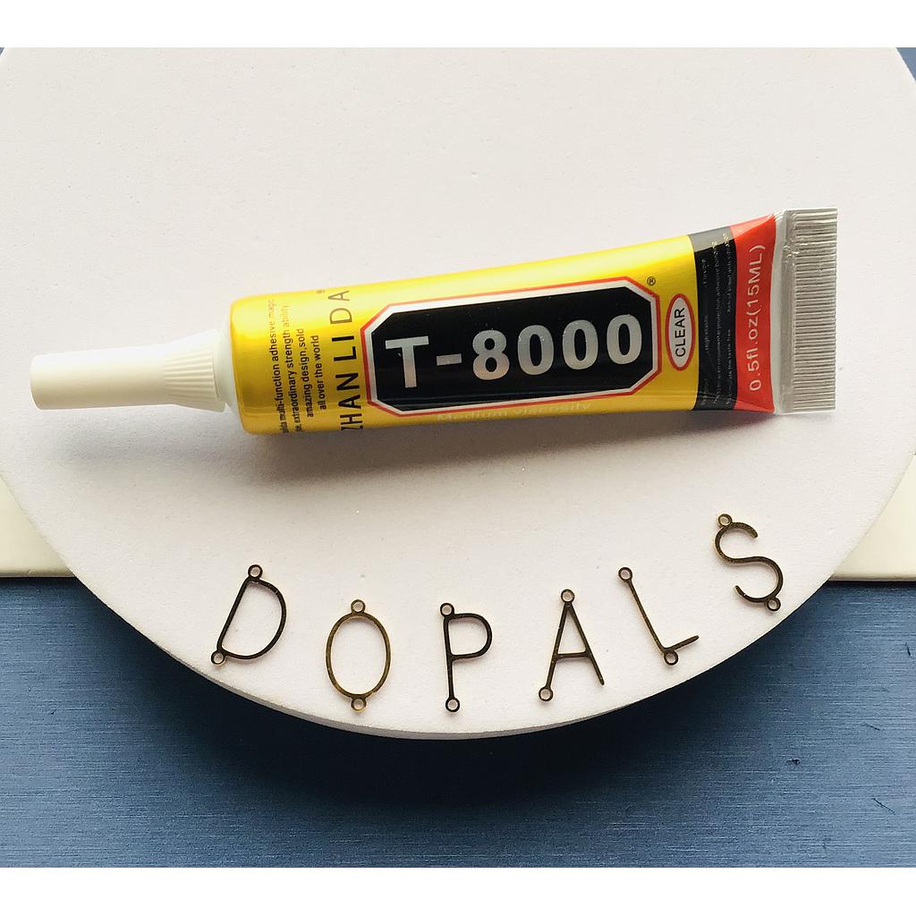 CAJA PEGAMENTO T-8000 15ML 100PCS | D´OPALS