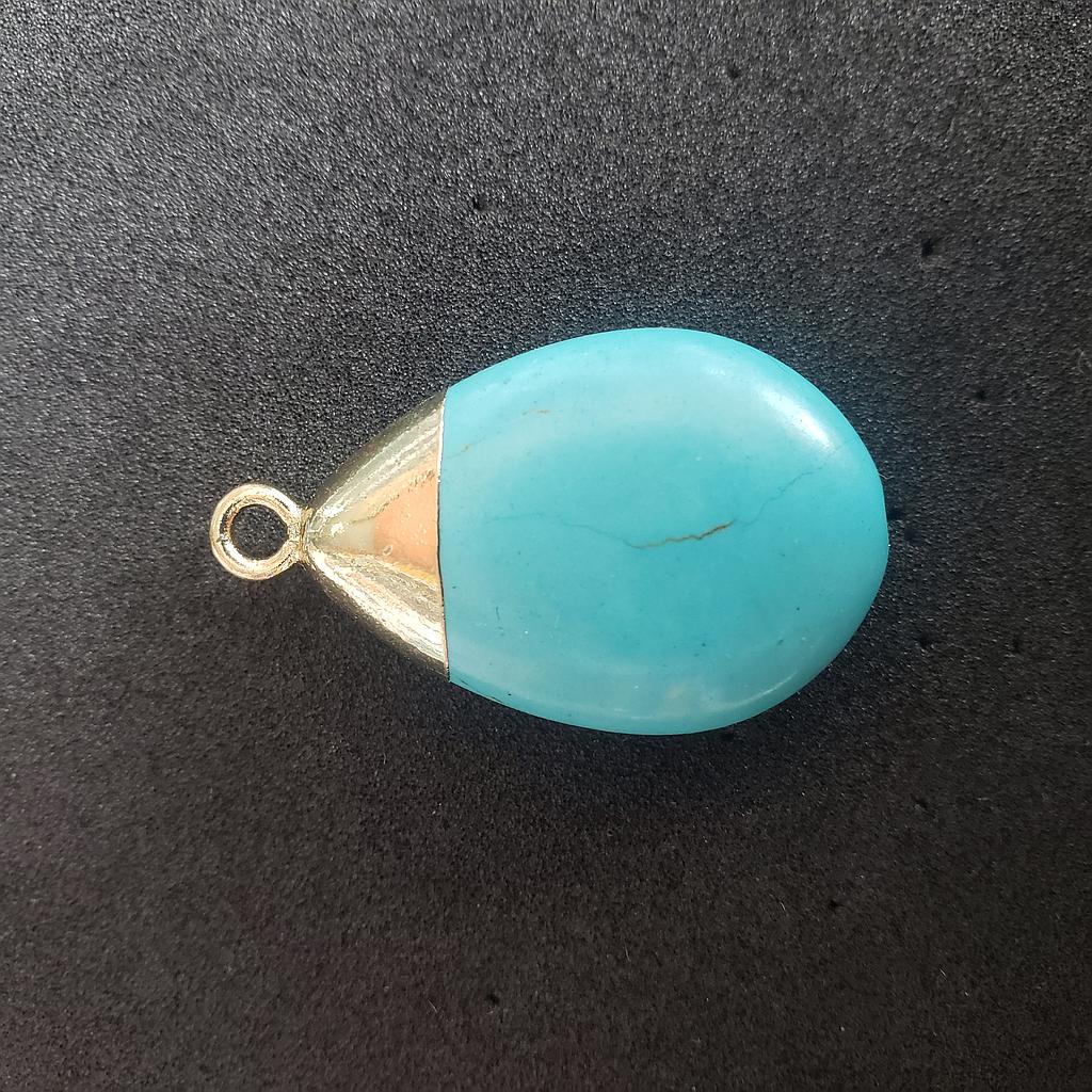 PIEDRA TURQUESA OVALADA | D´OPALS