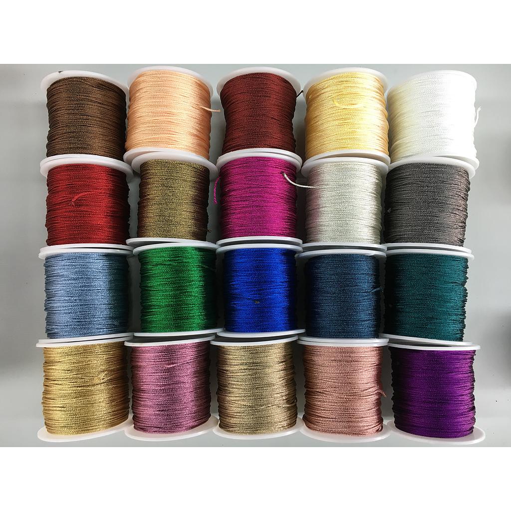 HILO METALIZADO 1MM YARDA | D´OPALS
