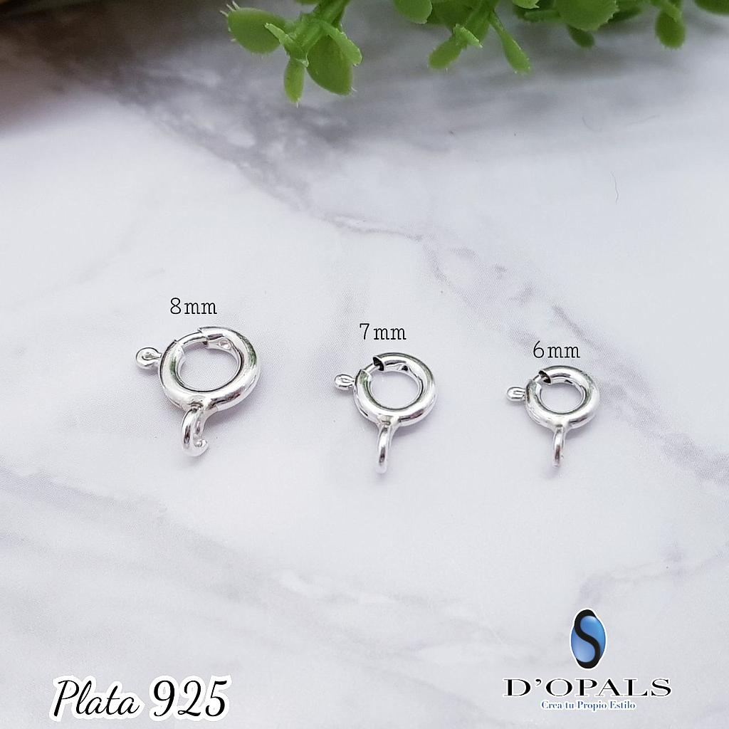 BROCHE BANDOLA DE PLATA 8MM | D´OPALS